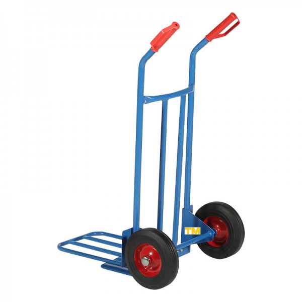 Diable roue pleine avec renforts 200Kg - Transpalette Manuel