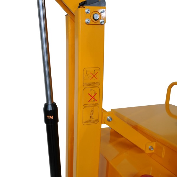 Grue porte à faux rotative semi-électrique 550kg - Manutention pro